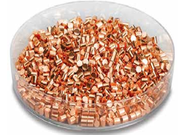 Copper, Cu Pieces - Evaporation Material - 99.999% purity- 3 x 3 mm ...